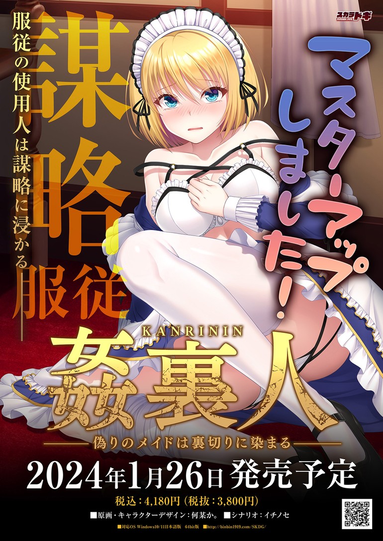 姦裏人 偽りのメイドは裏切りに染まる アダルトpcゲーム通販 Fanza通販